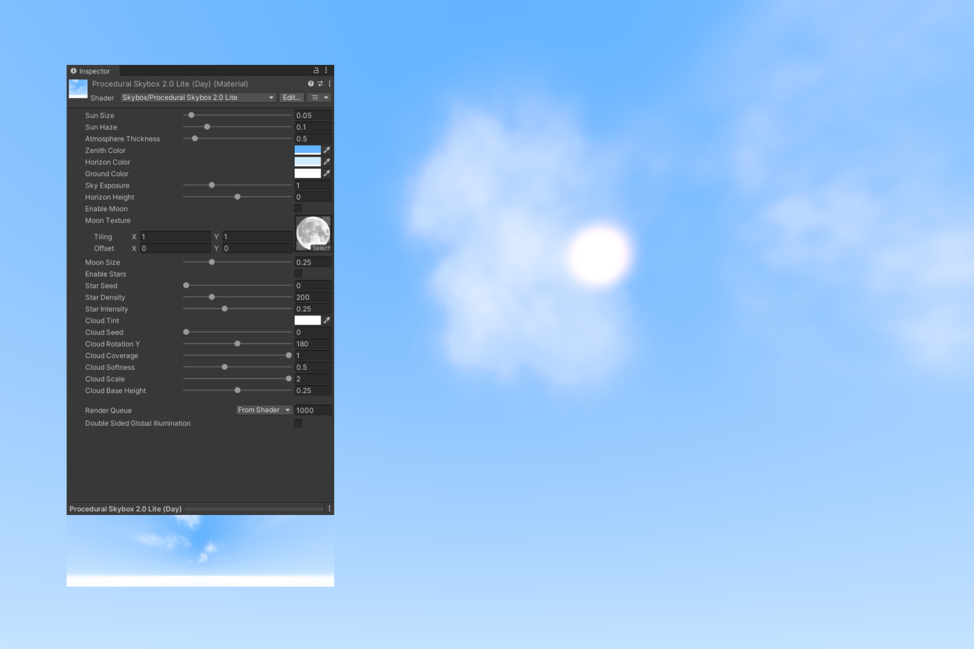Procedural Skybox 2.0 Lite | 2D Sky | Unity Asset Store