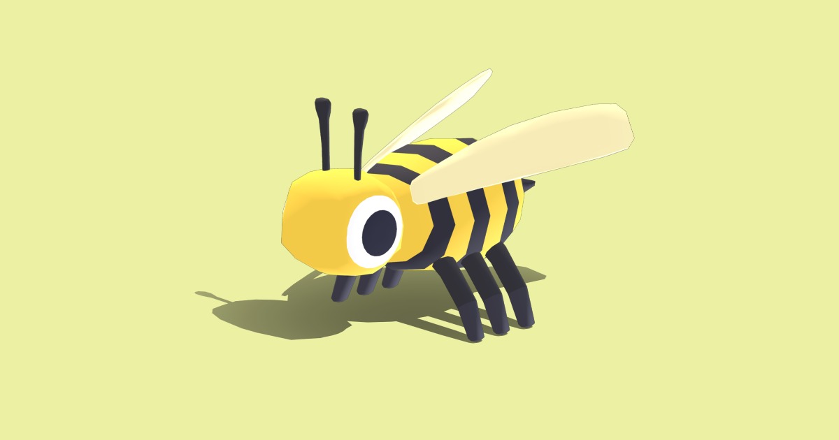 Bee - Quirky Series | 캐릭터 | Unity Asset Store