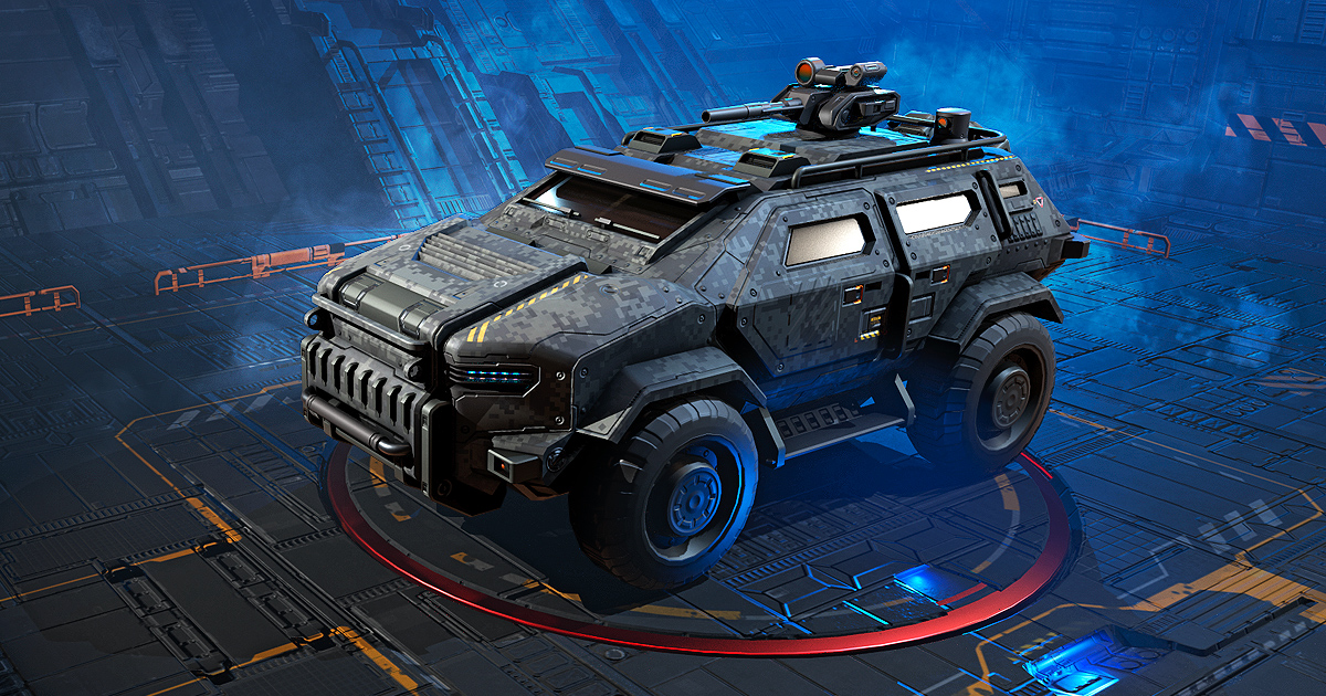 RTS.24 - Armoured 4X4 | 3D Vehicles | Unity Asset Store