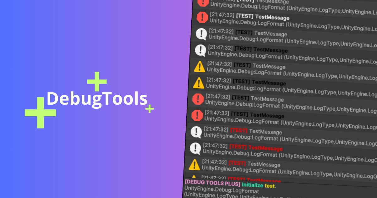 DebugToolsPlus | Utilities Tools | Unity Asset Store