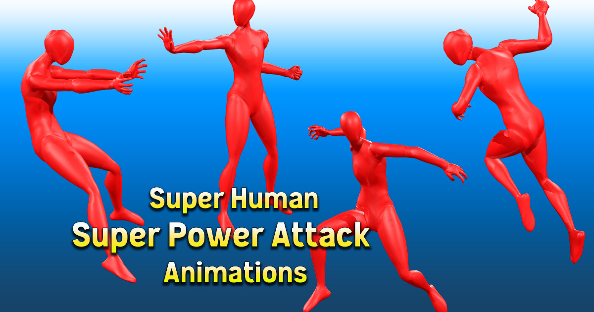 Super Power Attack Animation | 3D Animations | Unity Asset Store