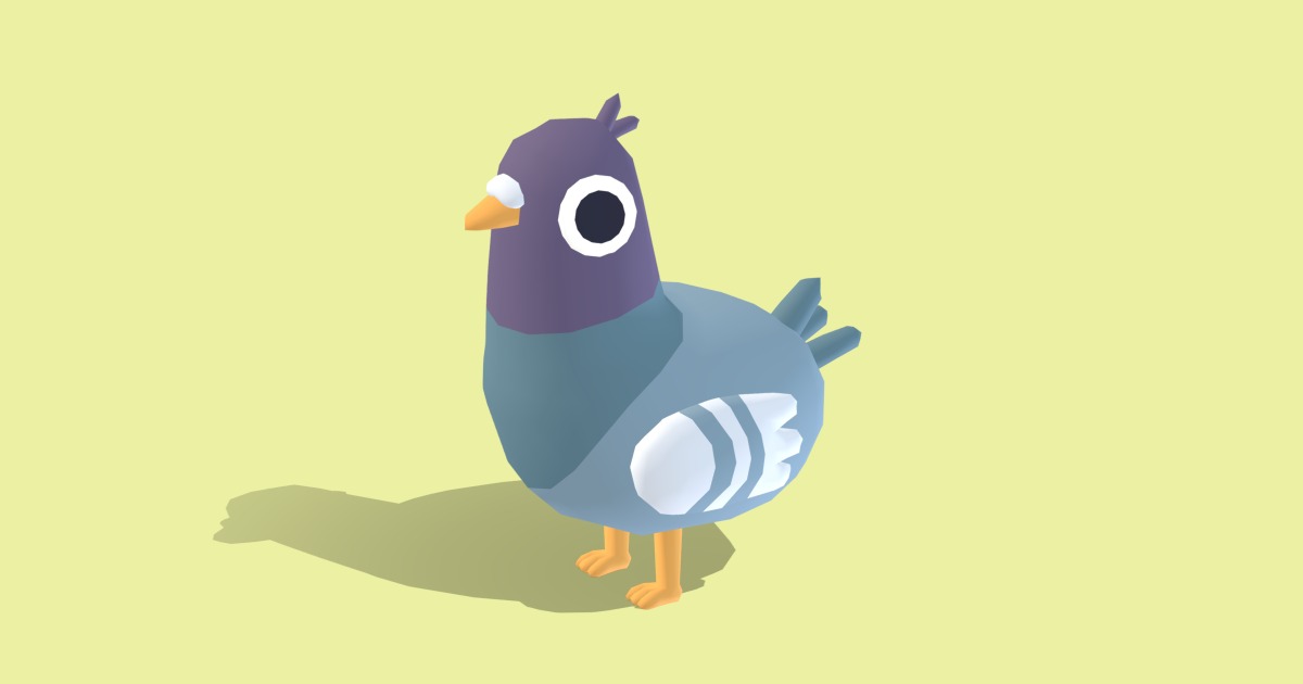 Pigeon - Quirky Series | Characters | Unity Asset Store