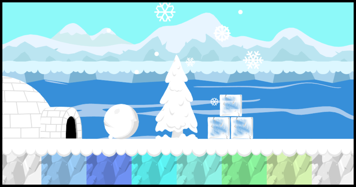 2D Ice World | 2D Environments | Unity Asset Store