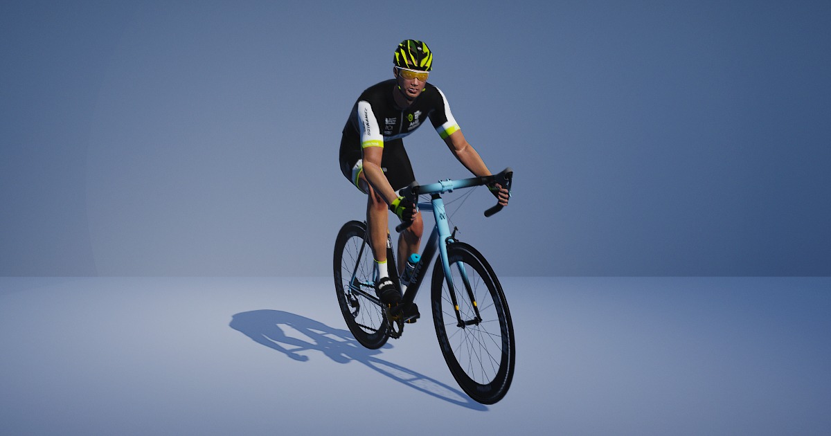 Male Cyclist Animated | 3D Humanoids | Unity Asset Store