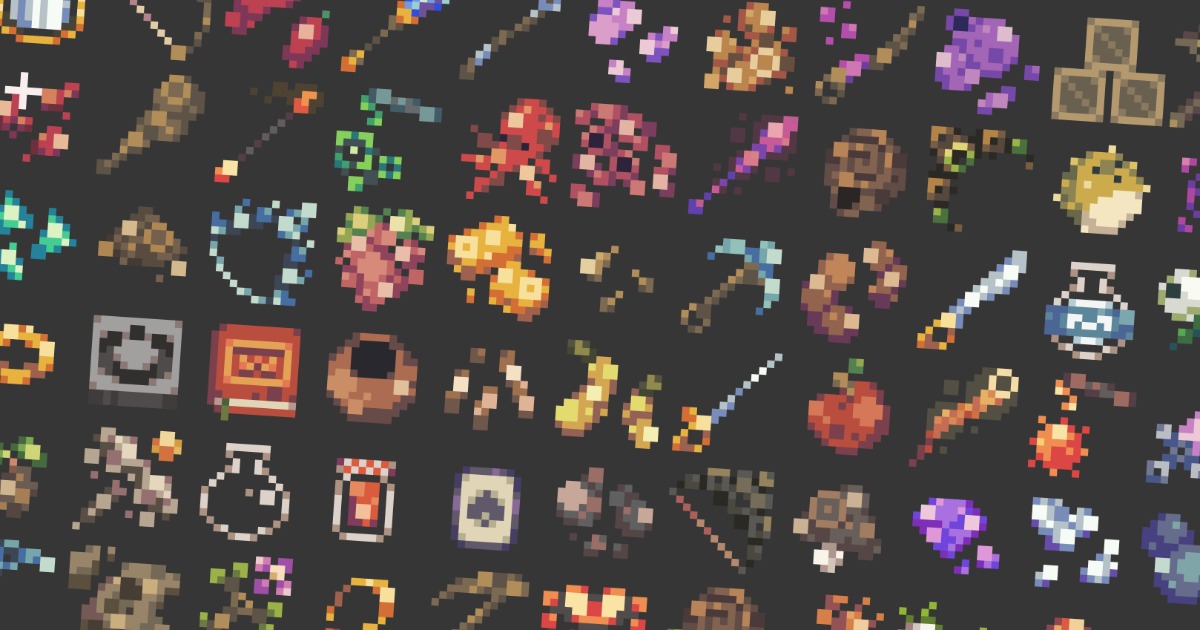 Huge 16x16 RPG Icon Pack | 2D Icons | Unity Asset Store