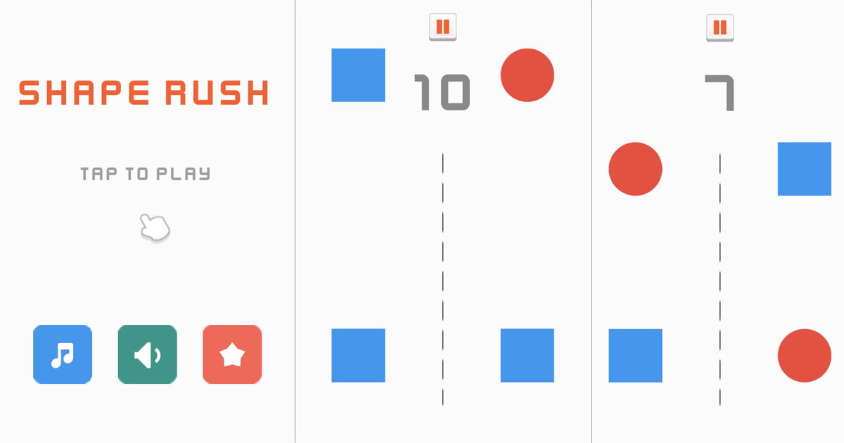 Shape Rush Game Template | Packs | Unity Asset Store