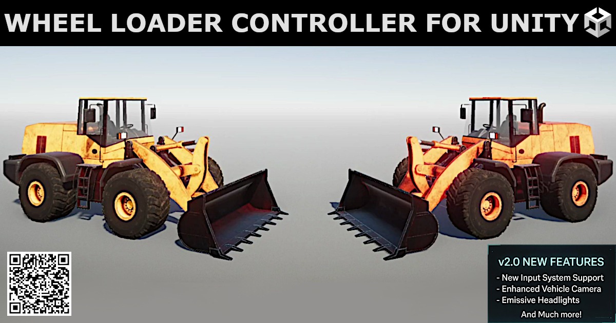 Wheel Loader Controller - HEAVY MACHINERY | Systems | Unity Asset Store