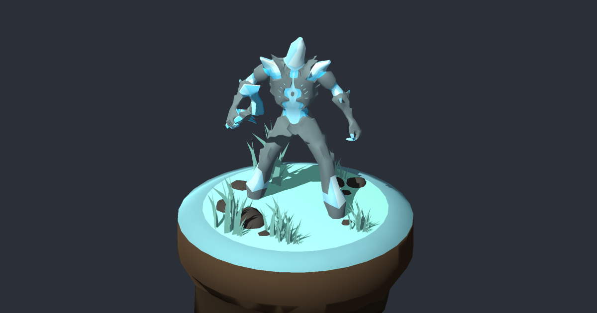 Medieval Fantasy - Ice Guardian | 3D Creatures | Unity Asset Store