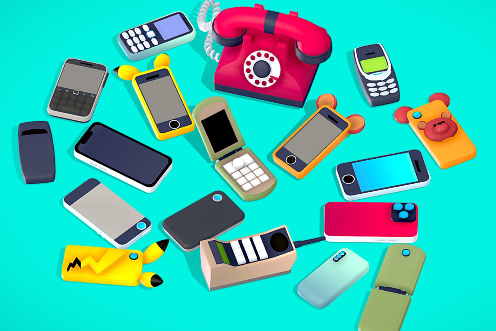 Telephone Games Packages | 3D Props | Unity Asset Store