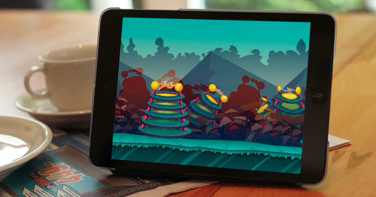 Alien planet platformer backgrounds (Volume 2) | 2D Environments ...