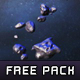 3D Asteroid Pack
