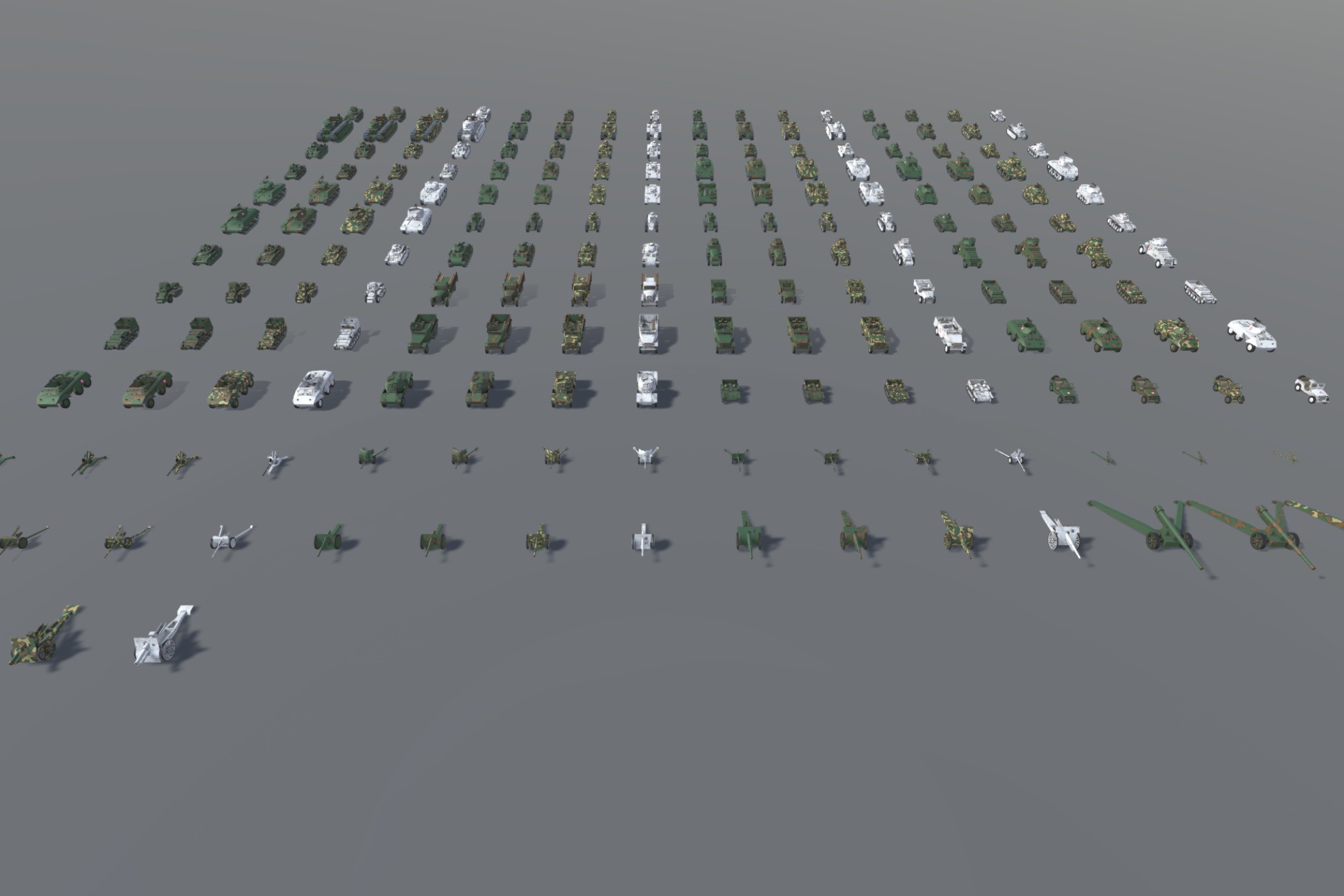 WW2 French Armed Forces | 3D Land | Unity Asset Store