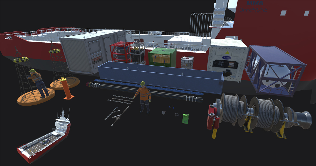 Cargo Mega Pack - Supply ships | 3D Industrial | Unity Asset Store