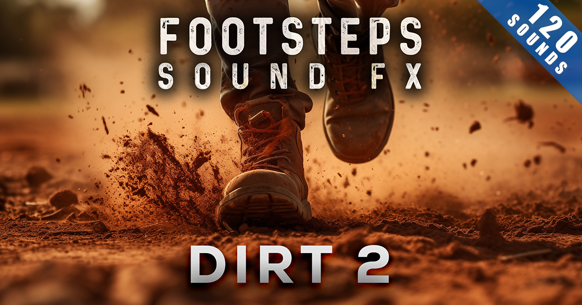 Footsteps Sound FX - Dirt 2 | Foley Sound FX | Unity Asset Store