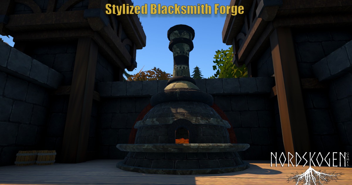 Stylized Blacksmith Forge | 3D 소품 | Unity Asset Store