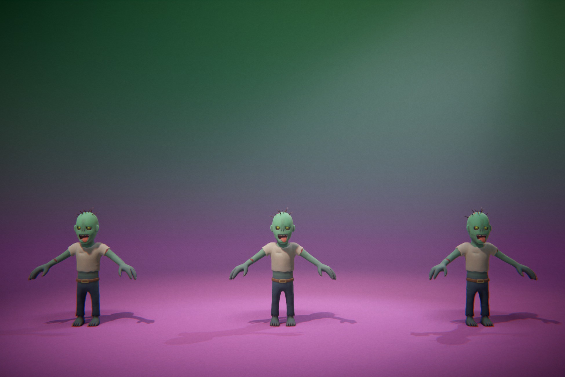 Zombie Level 2 - Characters + Animations | 3D 캐릭터 | Unity Asset Store