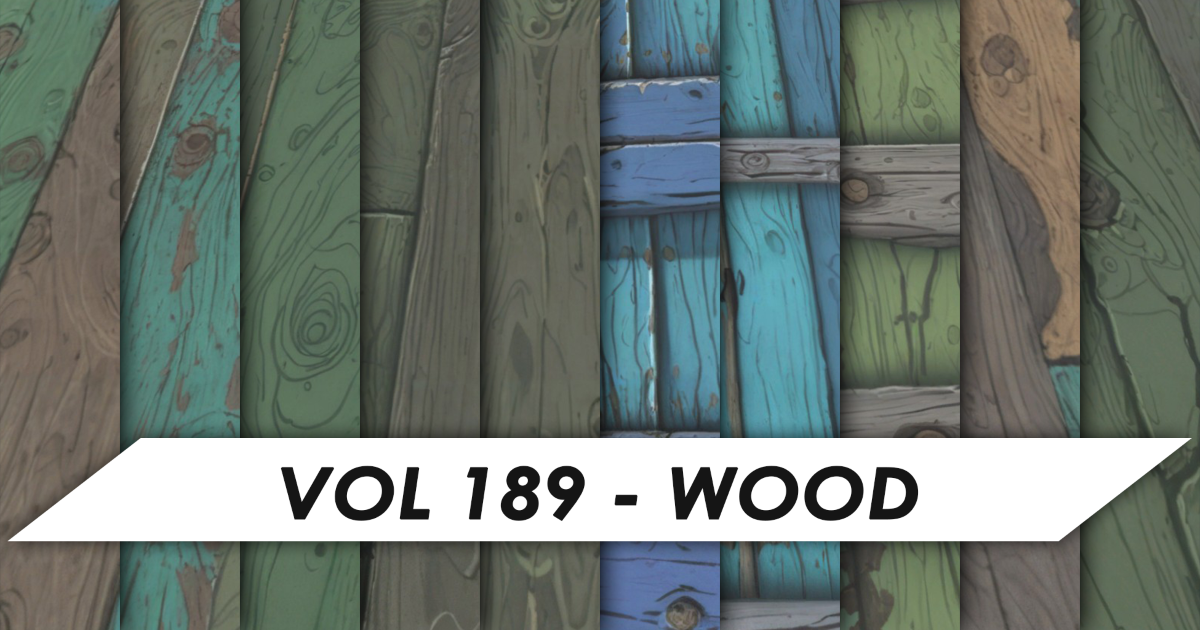 Stylized Textures - Vol 189 - Wood | 2D Textures & Materials | Unity ...