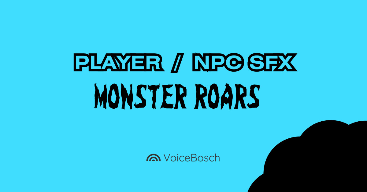 Monster Roars - Audio Pack | Creatures Sound FX | Unity Asset Store