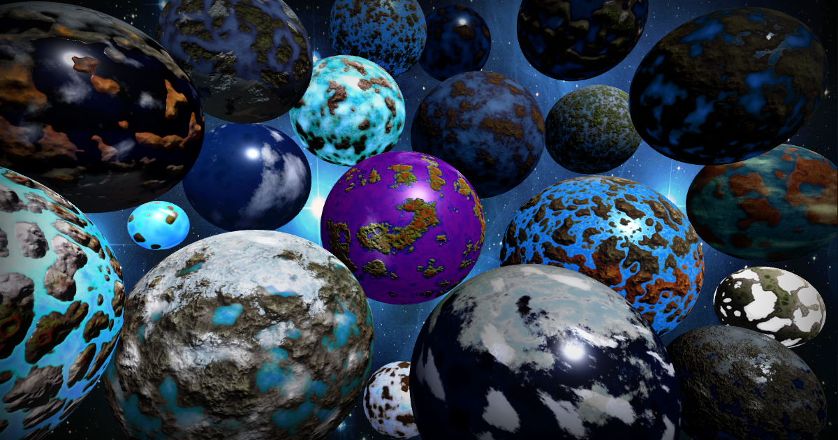 4K Planets Collection: Earths | 3D Sci-Fi | Unity Asset Store