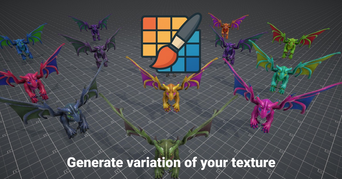 Texture RePainter : Generate variation of the texture | Painting ...