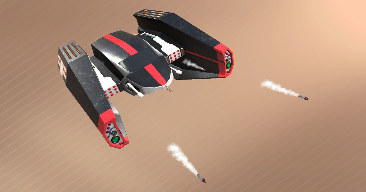Spaceship Drone "Peregrine" | 3D 우주 | Unity Asset Store