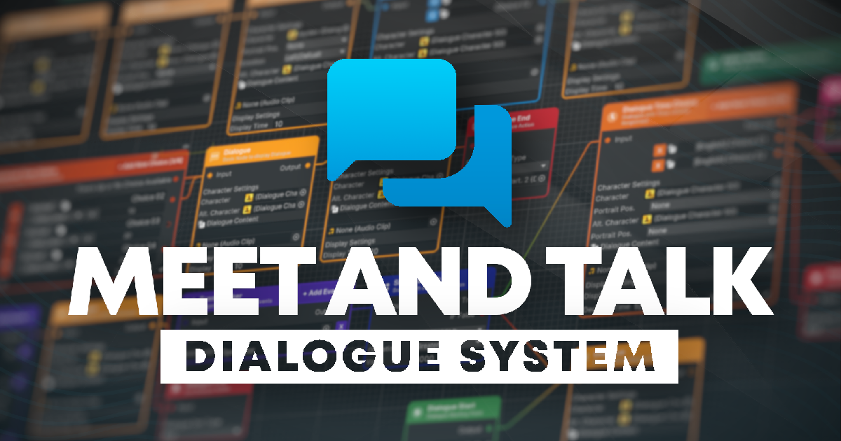 Meet and Talk - Dialogue System | Visual Scripting | Unity Asset Store