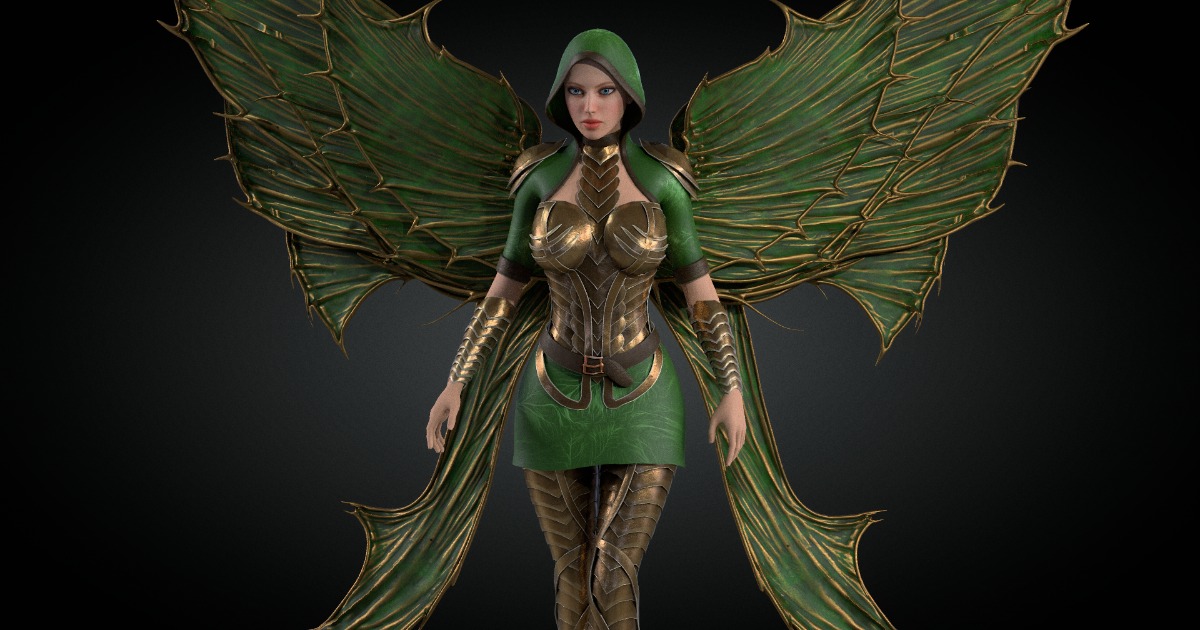 Fairy 5 | 3D Characters | Unity Asset Store