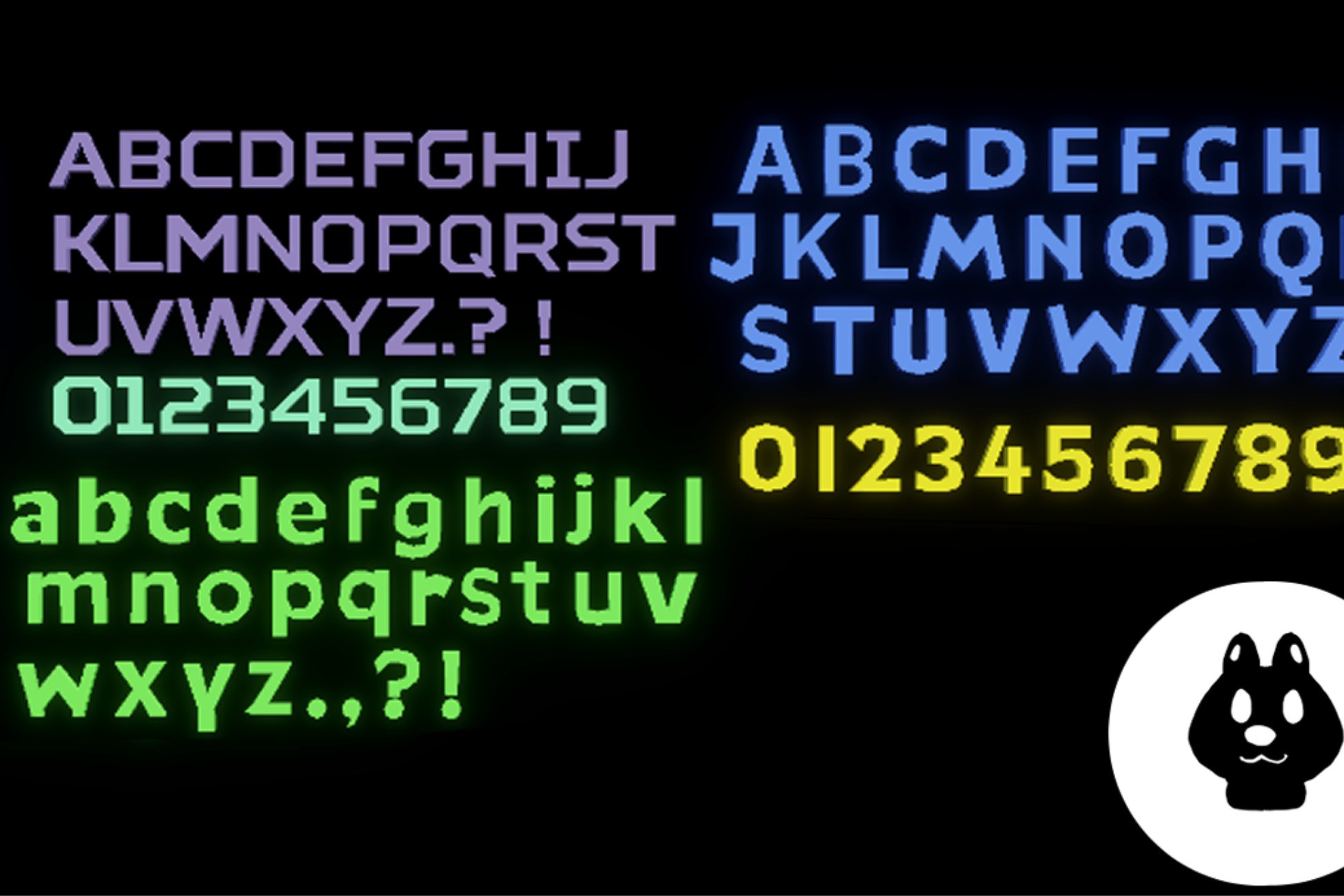 Modular low poly letters and icons | 3D 소품 | Unity Asset Store