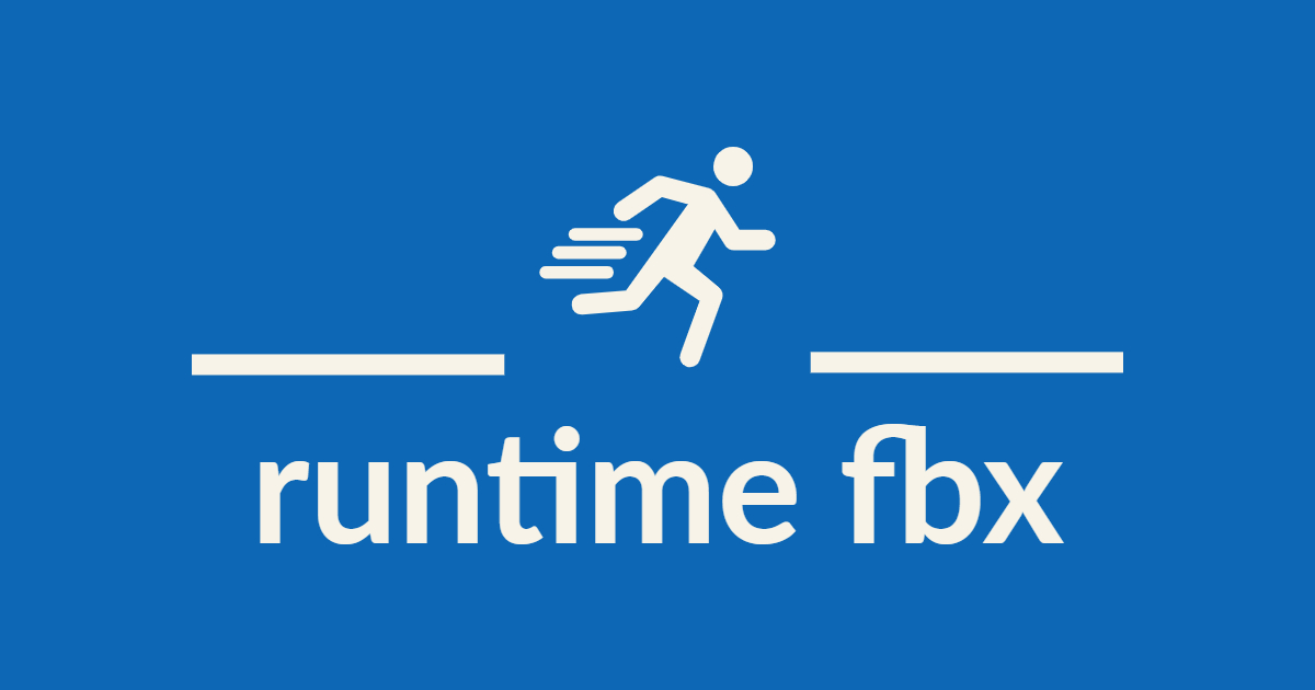 RuntimeFbx Lite | Modeling | Unity Asset Store
