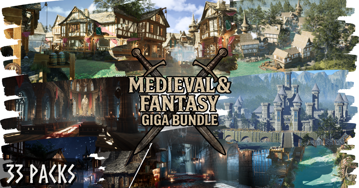 Medieval & Fantasy Giga Bundle | 3D Fantasy | Unity Asset Store