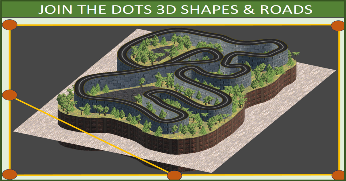 JOIN THE DOTS 3D SHAPES & ROADS | Level Design | Unity Asset Store