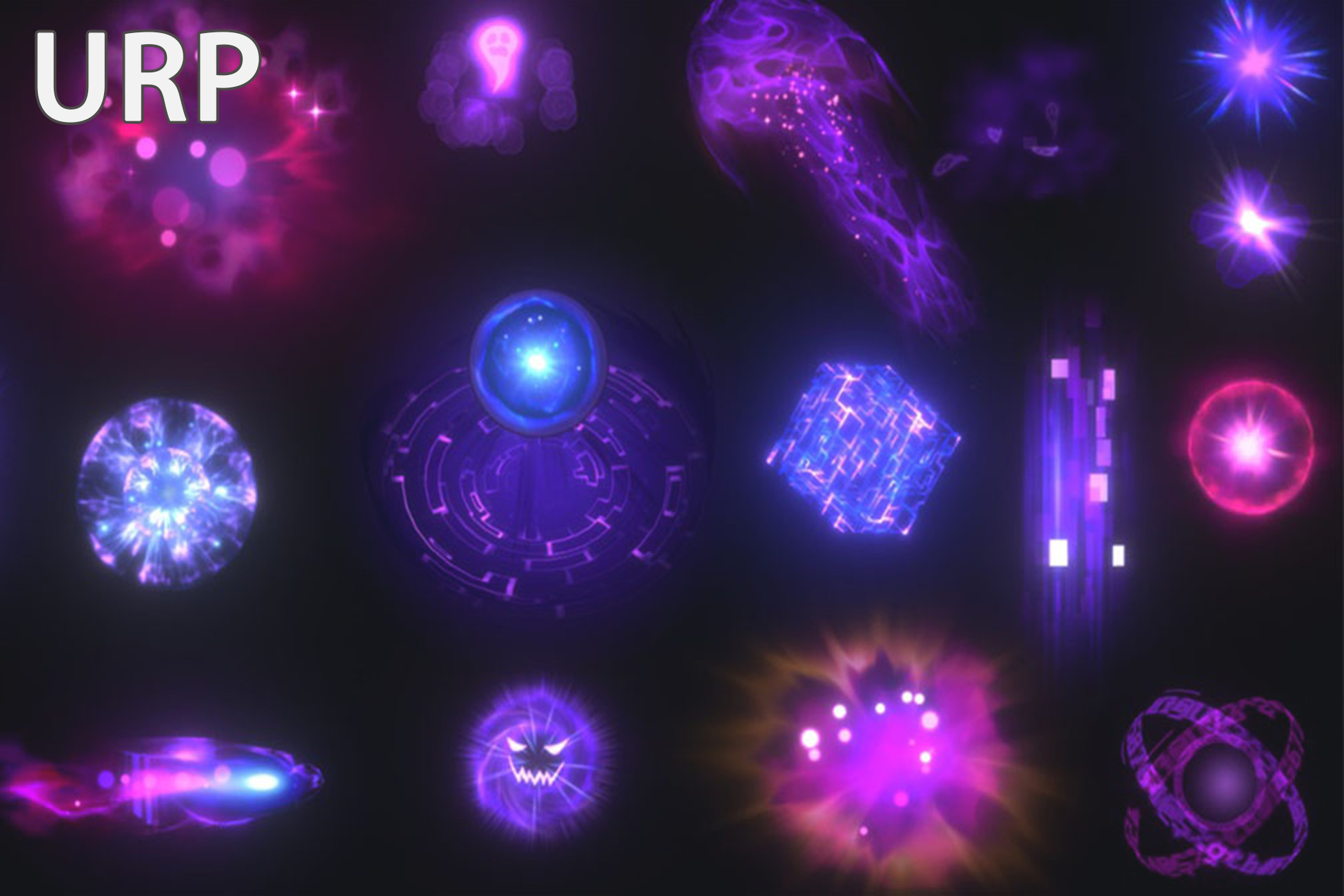 Game VFX - DarkSkill Collection(URP) | VFX Particles | Unity Asset Store