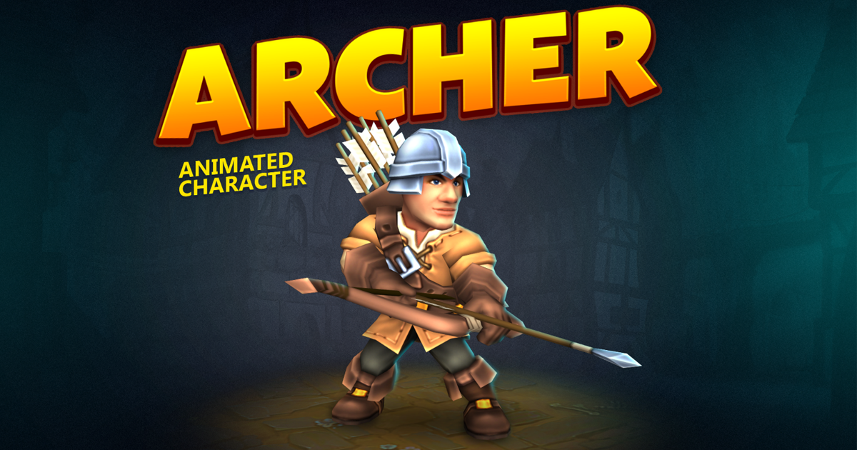 Archer character | 3D Characters | Unity Asset Store