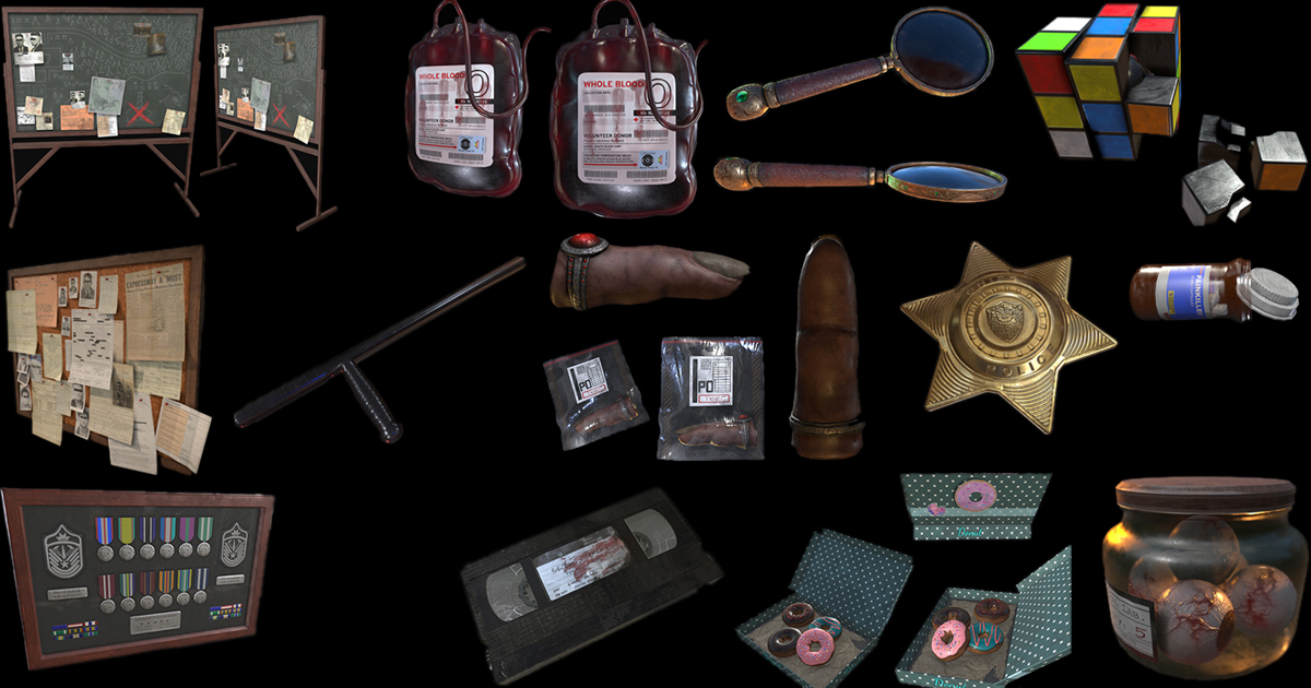 Police Bundle | 3D Props | Unity Asset Store