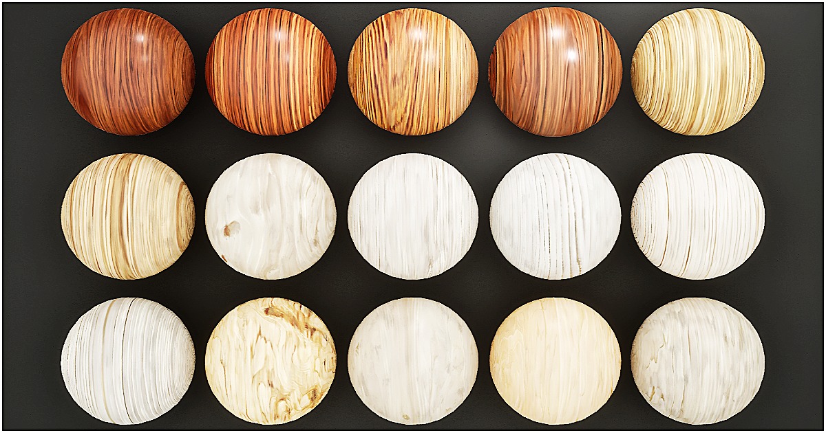 Stylized Materials - Wood Veneer 2 | 2D Wood | Unity Asset Store