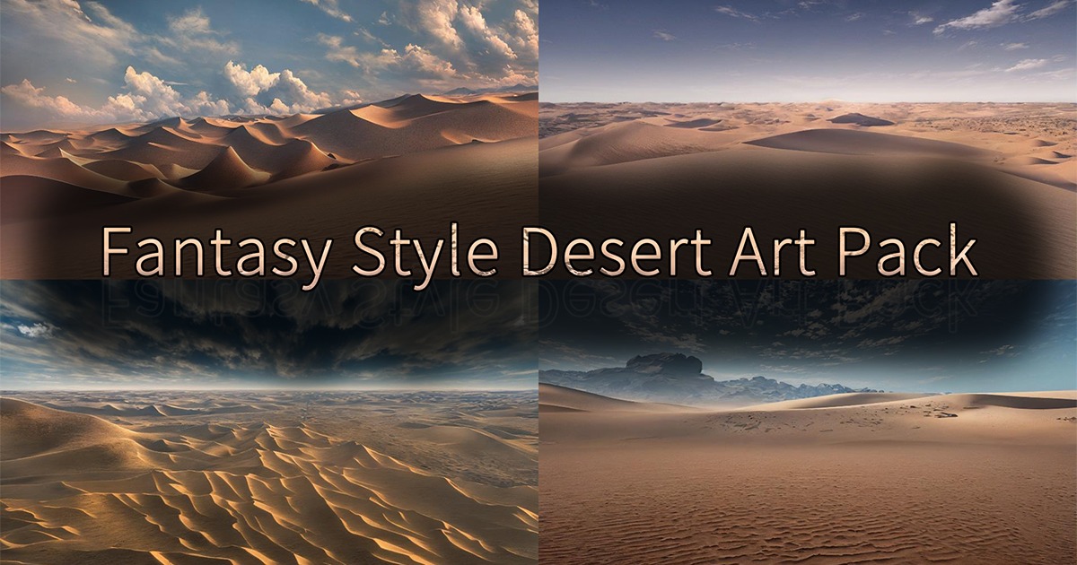 Fantasy Style Desert Art Pack | 2D Environments | Unity Asset Store