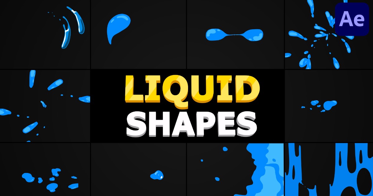 Liquid Shapes (09.04) | 2D Textures & Materials | Unity Asset Store