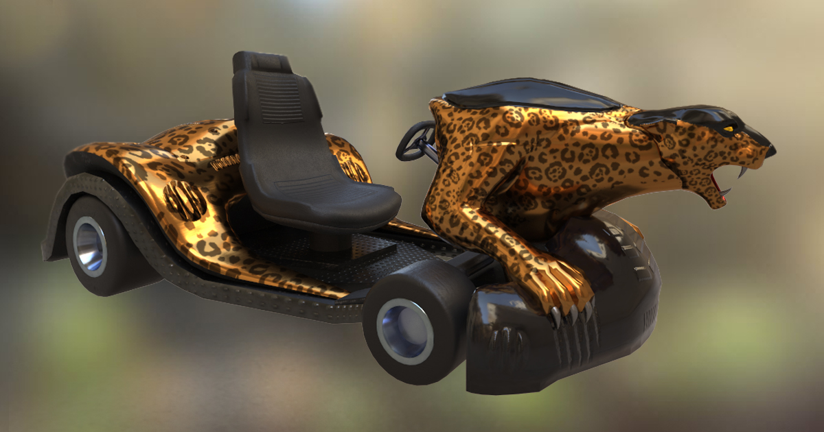 Leopard Gokart | 3D Land | Unity Asset Store