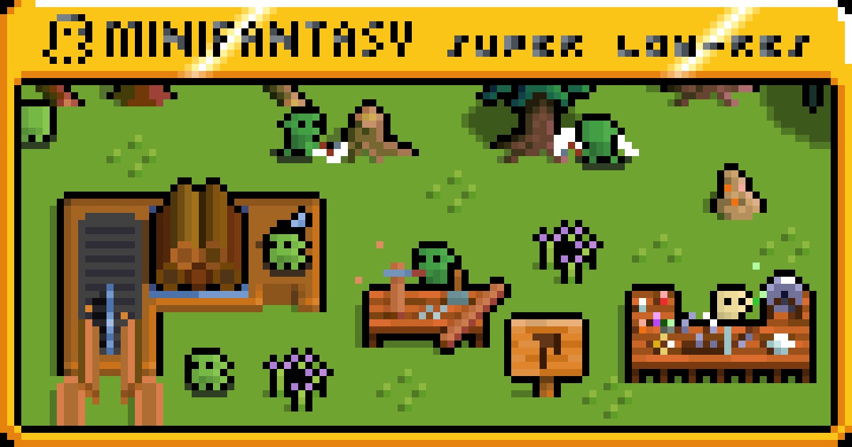 MINIFANTASY - Crafting and Professions I | 2D | Unity Asset Store