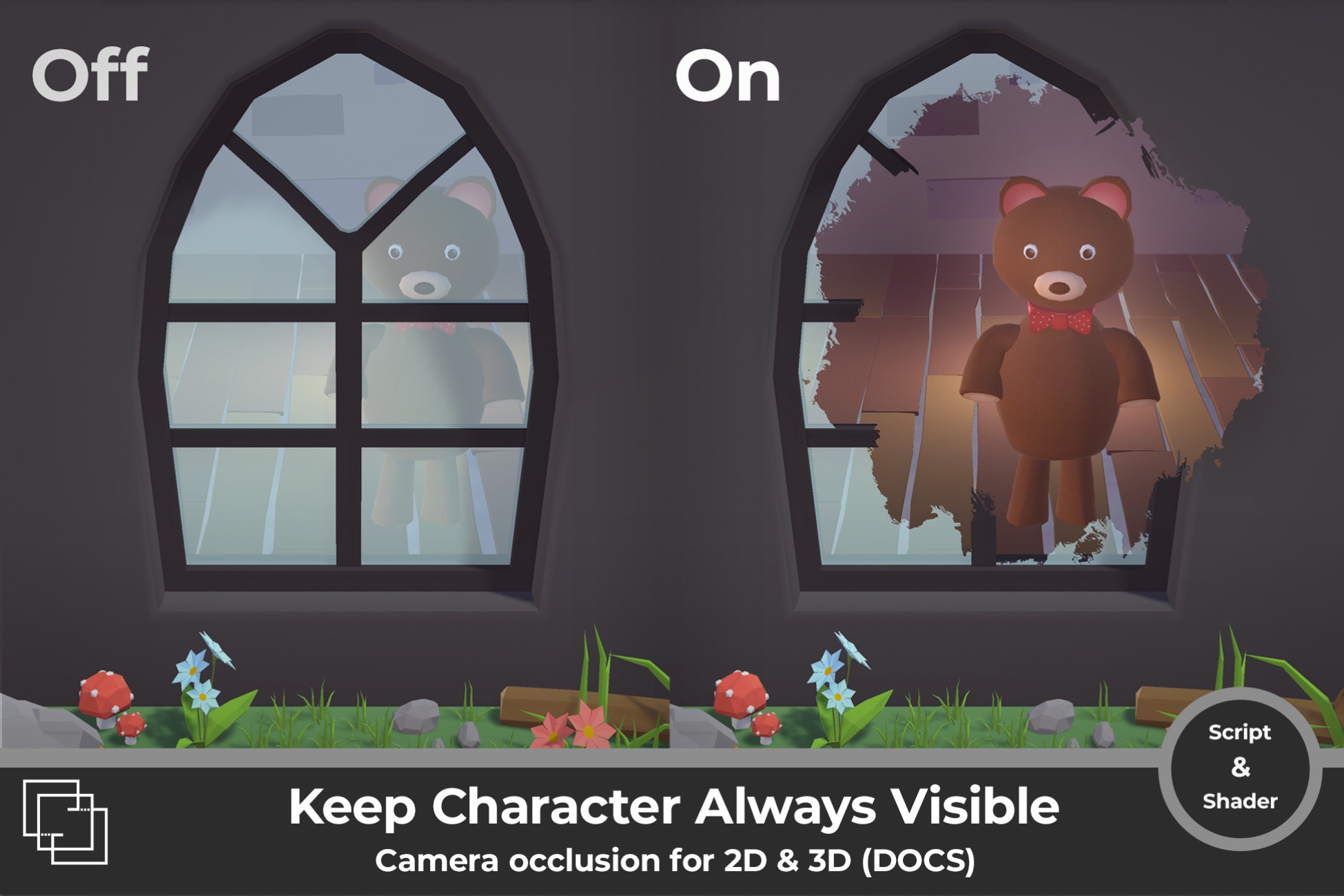 Keep Characters Always Visible - Camera Occlusion for 2D & 3D - DOCS ...
