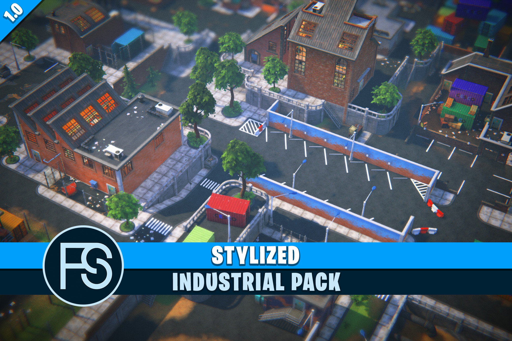 Stylized - Industrial Pack | 3D 工場 | Unity Asset Store
