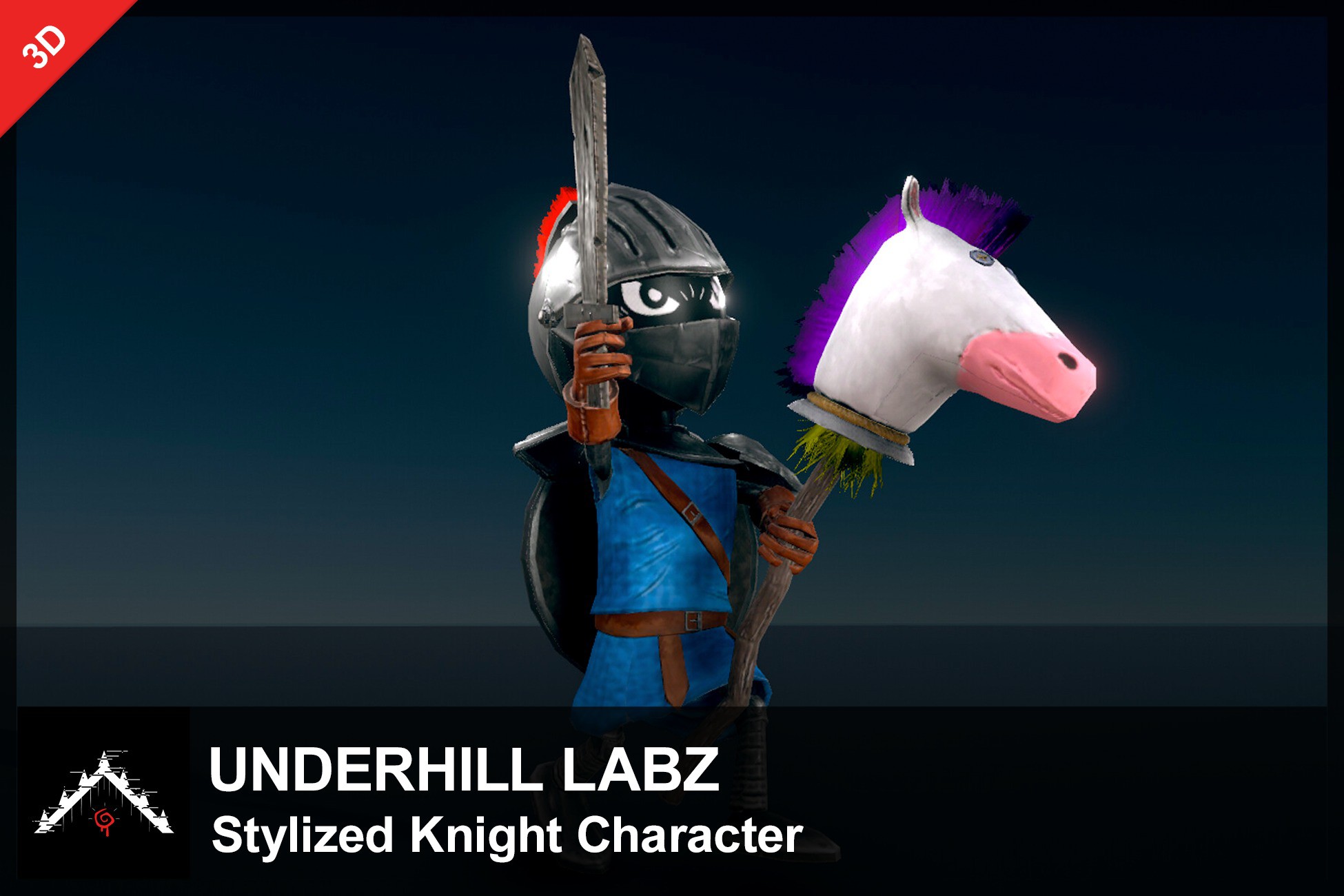 Stylized Knight Character | 3D Characters | Unity Asset Store