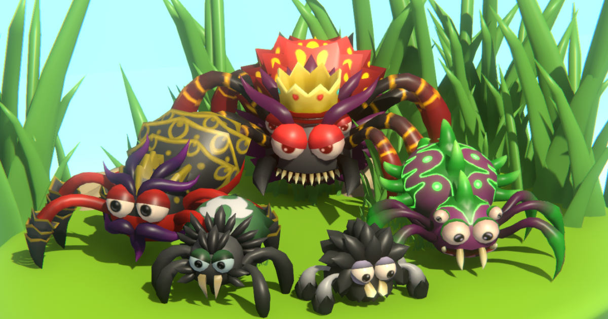 Monster Bundle 1 - Casual Fantasy | 3D Creatures | Unity Asset Store