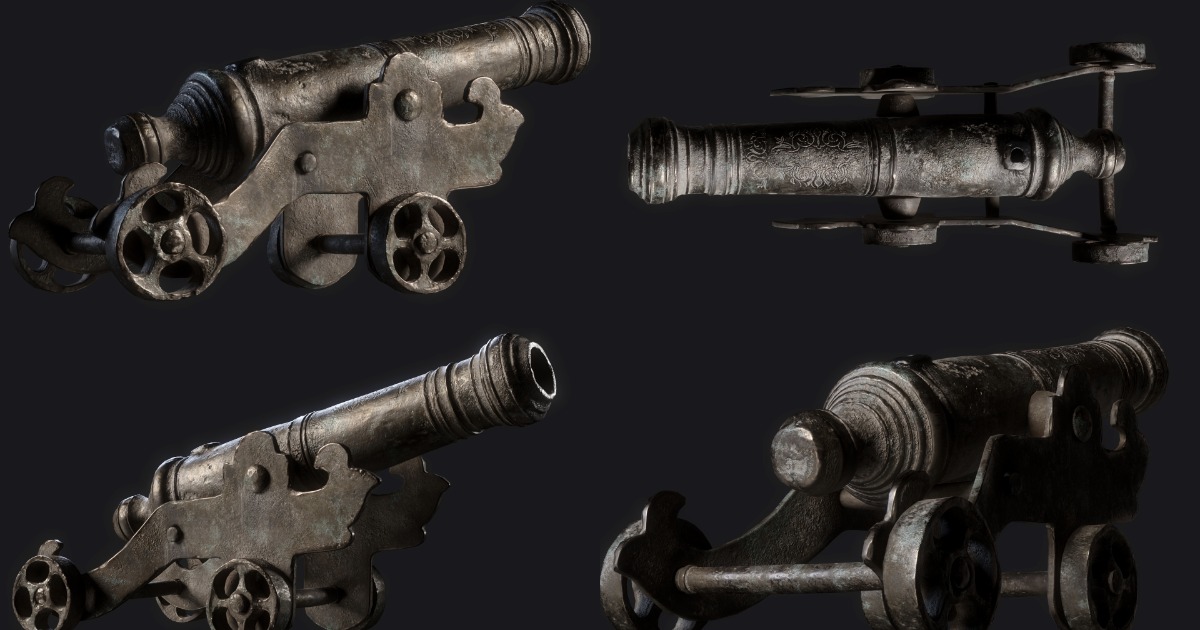 Medieval Artillery Gun | 3D Guns | Unity Asset Store