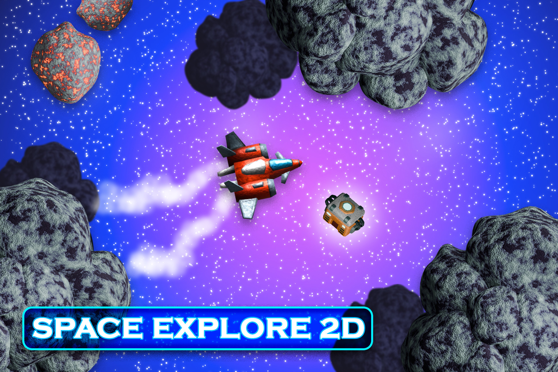 Space Explore 2D - Game Template | Packs | Unity Asset Store