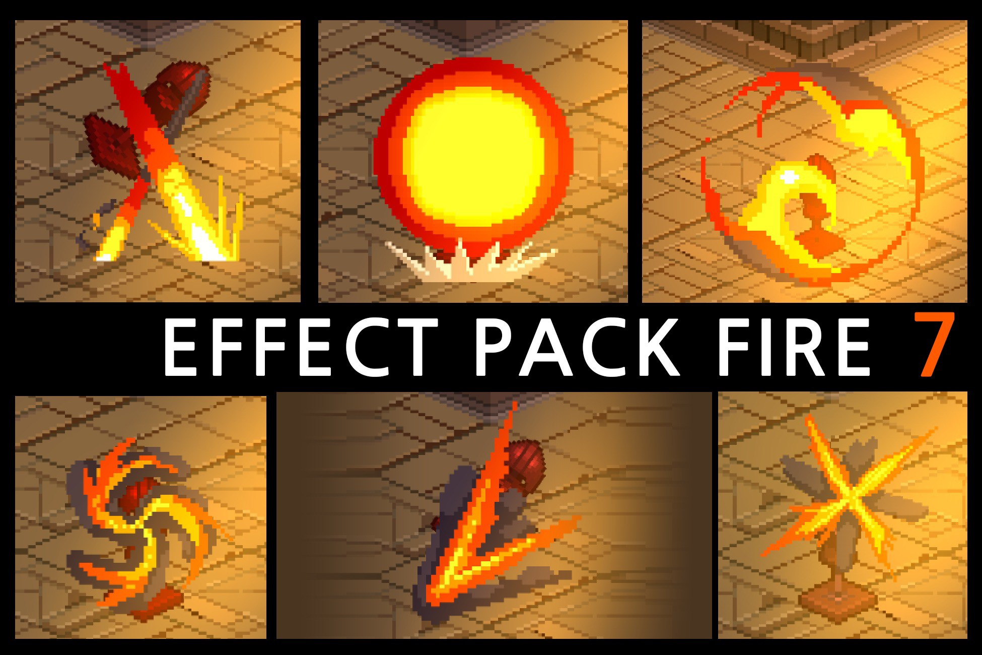 2D Pixel Effect Pack_Ver 7 | 2D | Unity Asset Store