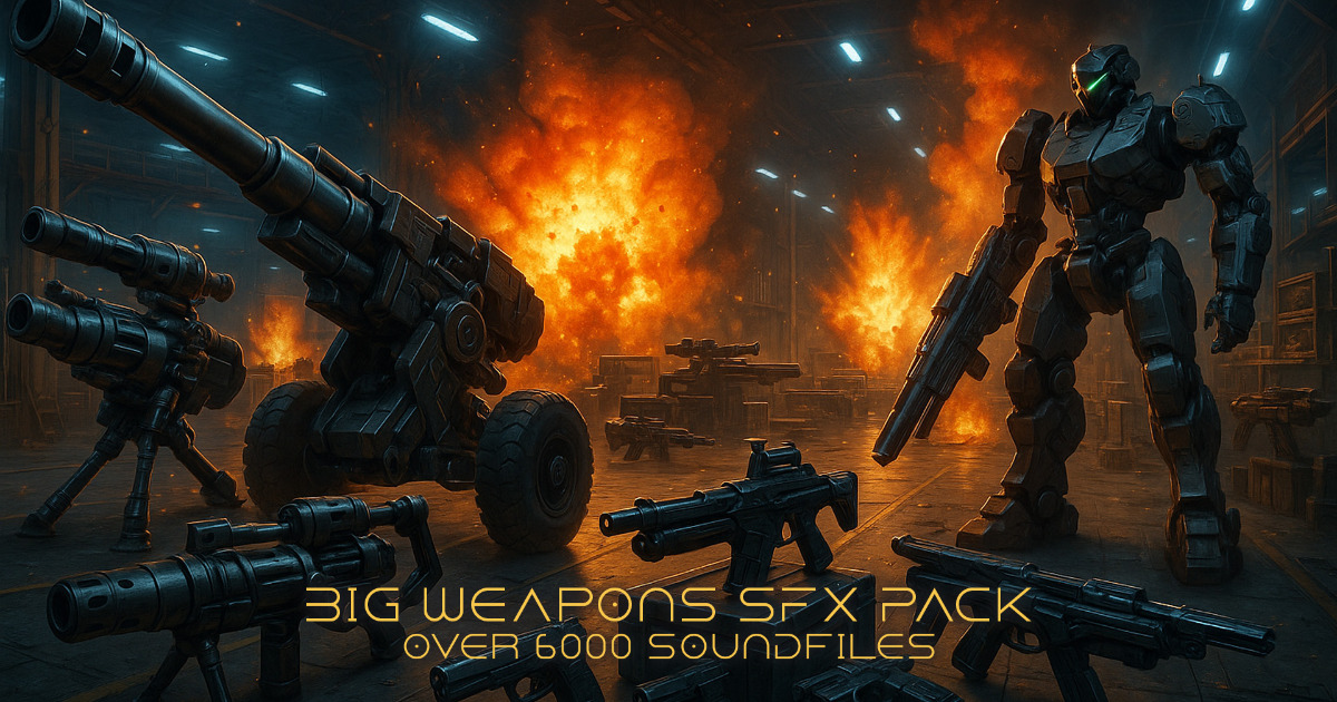 Big Weapons SFX Pack | Weapons Sound FX | Unity Asset Store