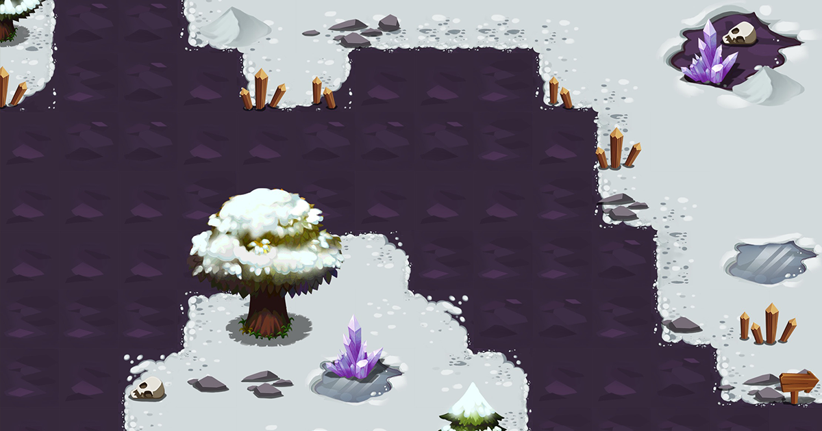 Snowfield Tileset | 2D Environments | Unity Asset Store