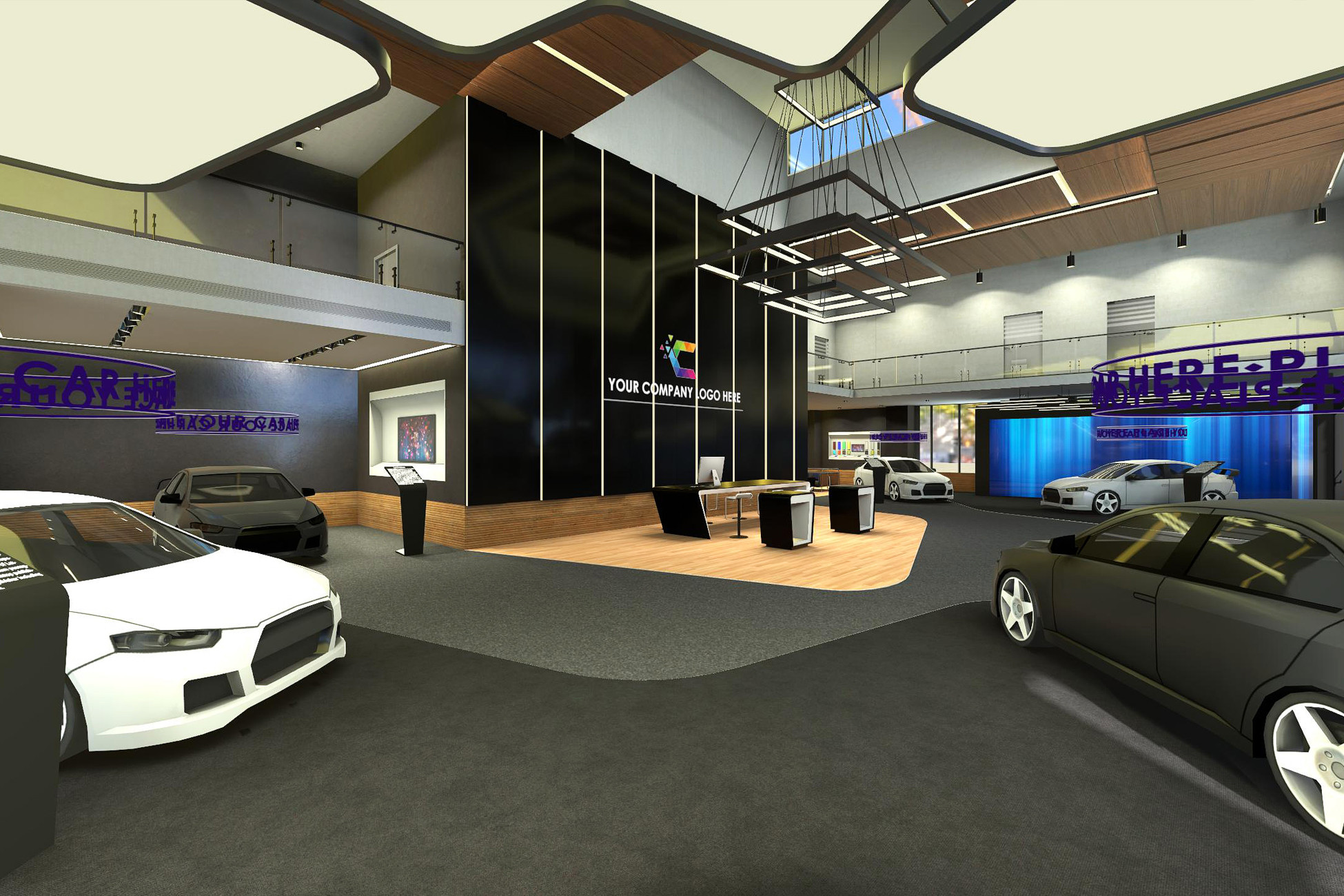 Car Showroom 02 | 3D Environments | Unity Asset Store