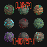 [URP][HDRP] Pack Stylized Texture 8